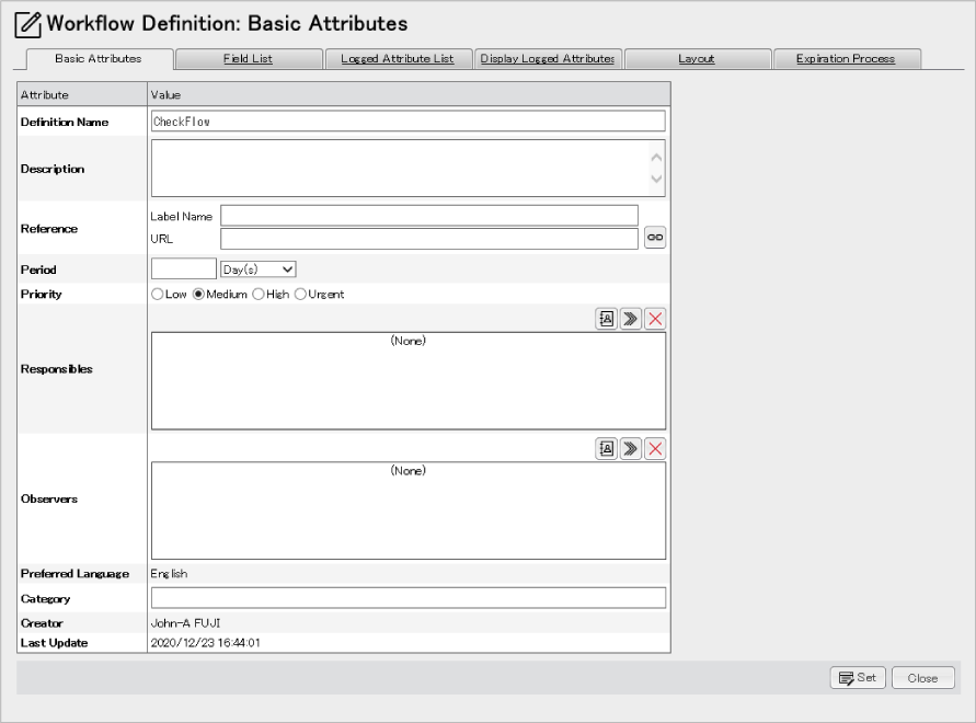 [workflow Definition Details] Window